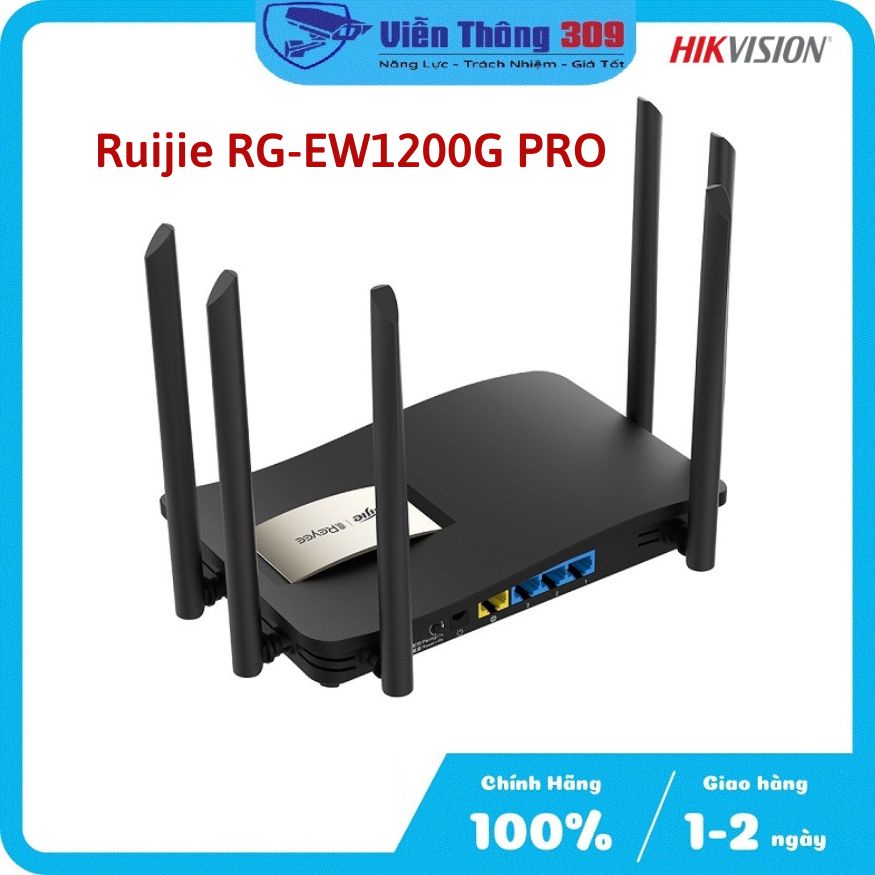 Ruijie RG-EW1200G PRO wireless wifi transmitter, high speed wifi ...