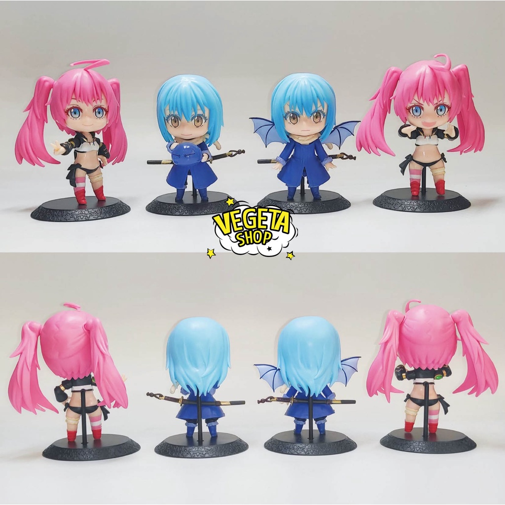 Reincarnated into a Slime Model - Rimuru Tempest and Milim Nava - 10cm ...