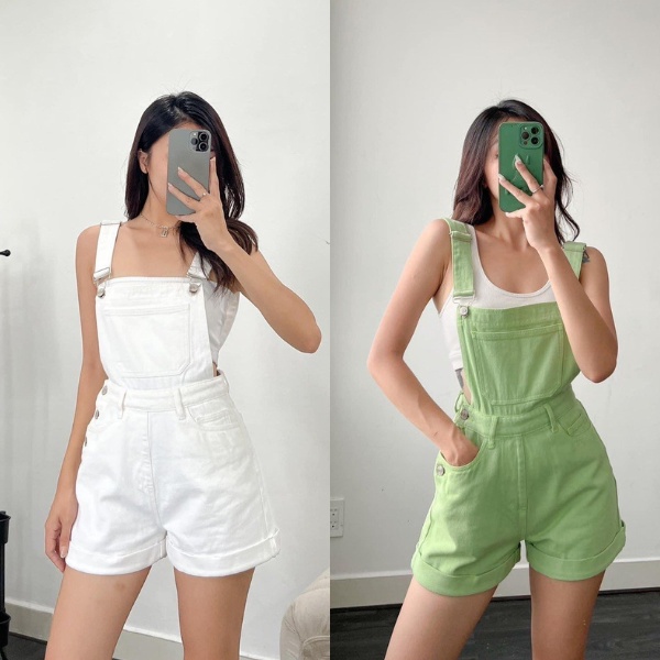 Denim Overalls, Korean Style Women's Jean Overalls | Shopee Philippines
