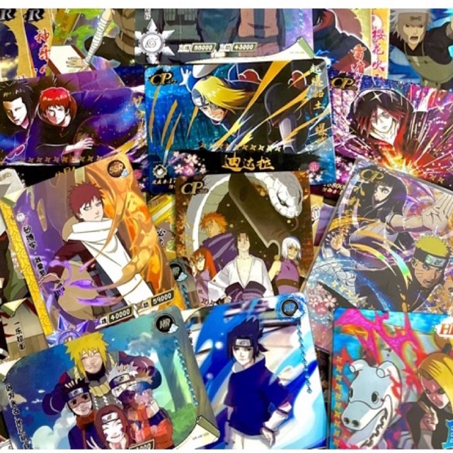 Rare NARUTO CARD PHOTOS OF ALL TYPES CP-SSR | Shopee Philippines
