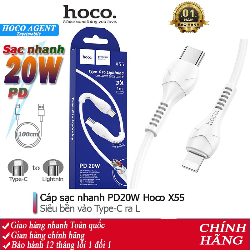 HOCO X 20W PD fast charging cable to Type-C out -IP wire 1m long ...