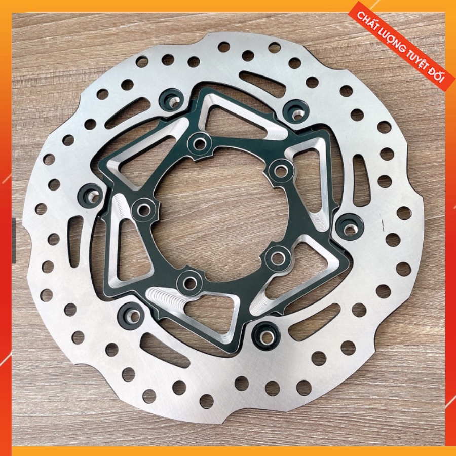 Winner 260mm disc + 5-hole serrated rim installed for VARIO/CLICK 150 ...