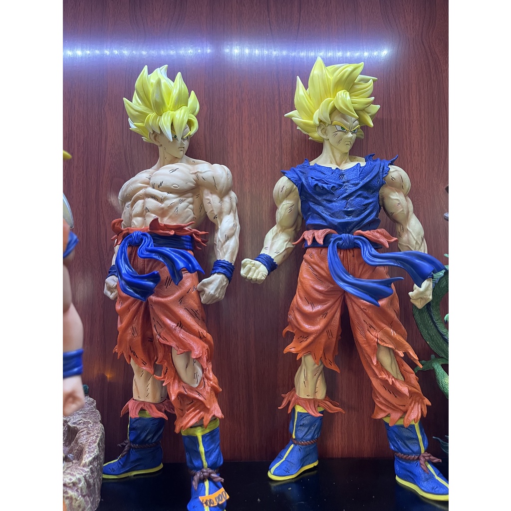 Newly launched super sharp Goku SSJ2 model 43cm tall | Shopee Philippines
