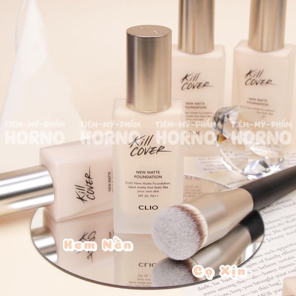 [GENUINE] Clio Kill Cover New Matte Foundation Spf20, Pa++ 38G (Free ...
