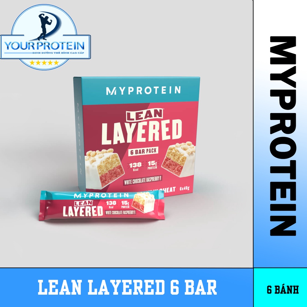Myprotein Lean Layered Protein Bar - Flavored Layered Protein Bar ...
