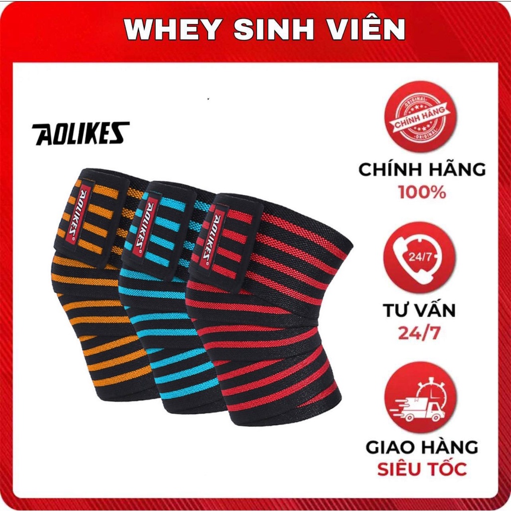 Aolikes GYM KNEE BAND (1 PAIR) GENUINE AT Wheysinhvien | Shopee Philippines