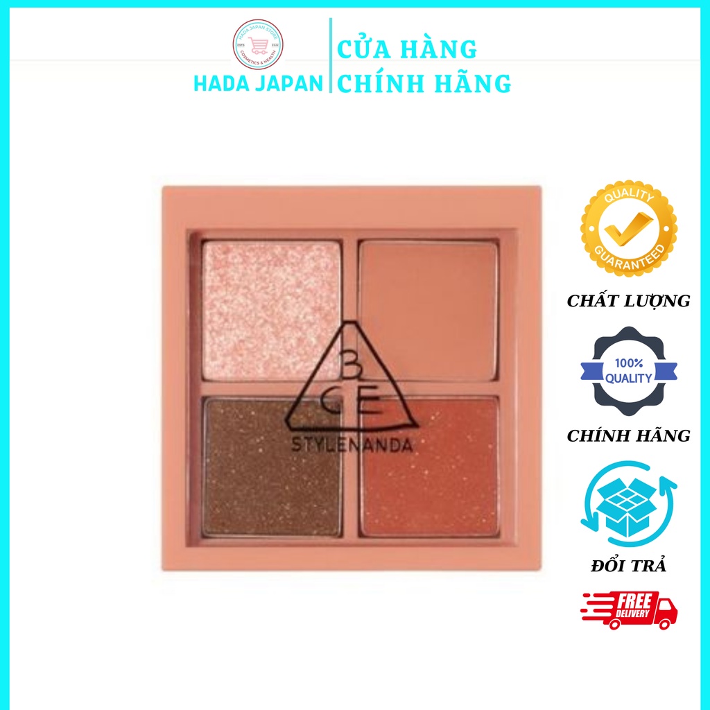 3ce Eyeshadow Palette Mini Multi Eye Color 4-pan | Shopee Philippines