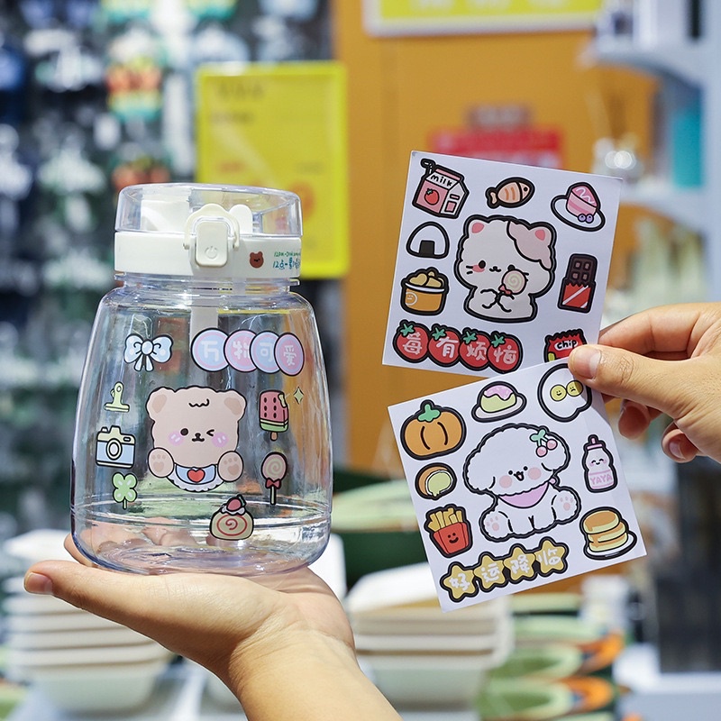 Set of 5 stickers for accessories/pen box/water bottle | Shopee Philippines