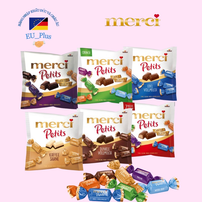 Merci chocolate candy assorted flavors 125g - expiry date 2025 | Shopee ...