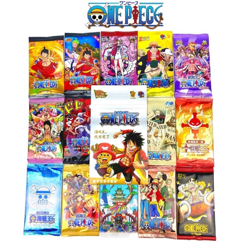 Full sample of random One Piece Anime character card photos, Super ...