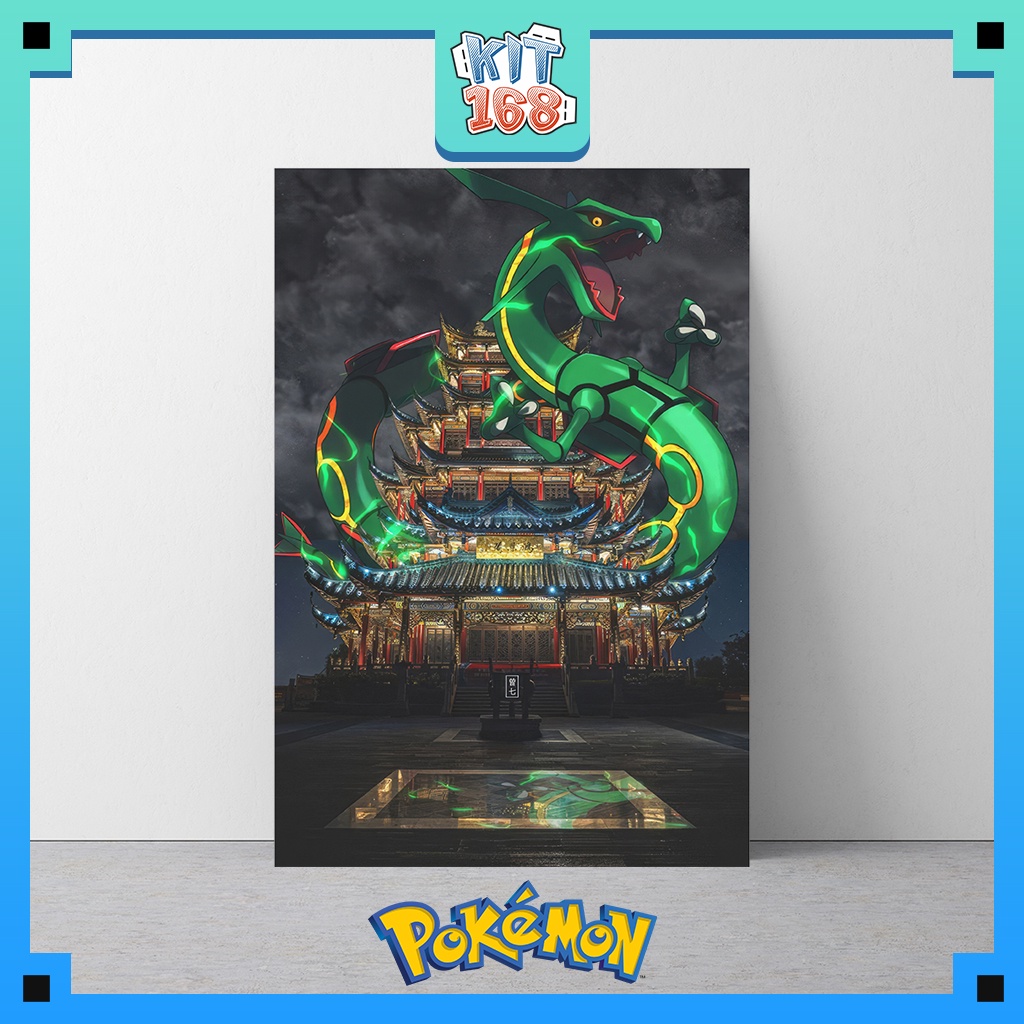 Pokemon Rayquaza Poster (POSPIC-0192) | Shopee Philippines