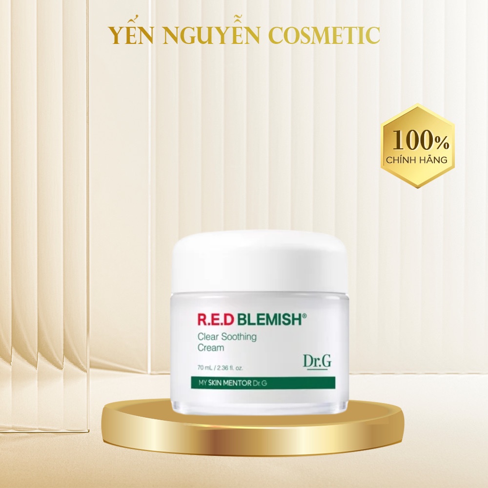 Dr.g Red Blemish Clear Soothing Cream 70ml | Shopee Philippines