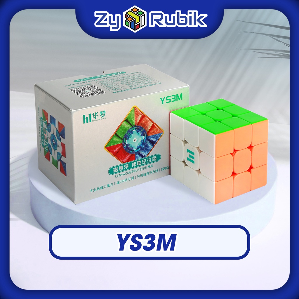 Rubik 3x3 Moyu Huamenng YS3M 2023 4 Magnetic / Maglev / Ball Core ...