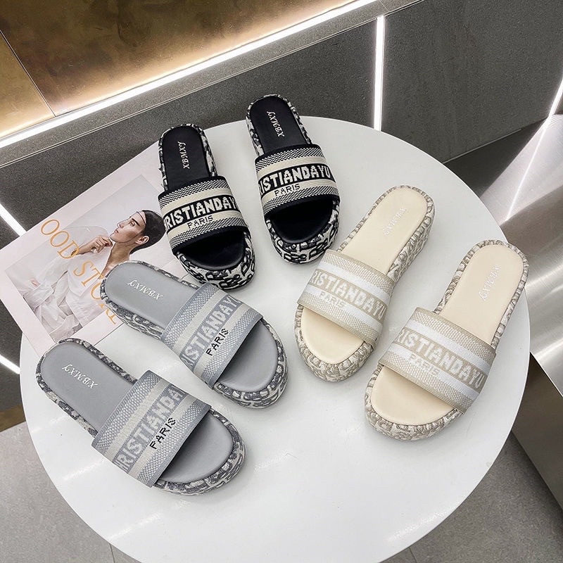 Women's Canoe Sandals, 7cm high bread sole sandals, new Maaux, soft ...