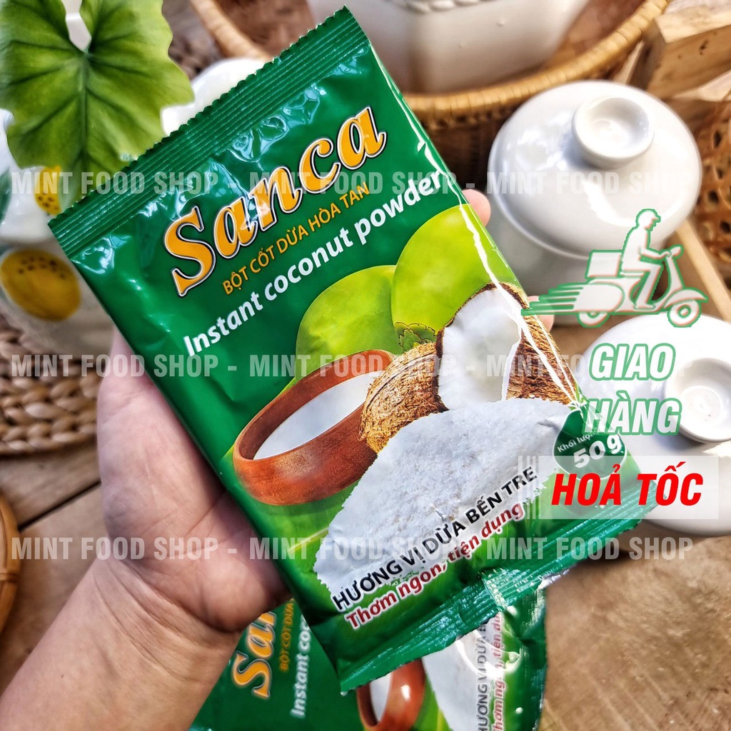 Sanca Instant Coconut Powder 50gr Pack (Instant Coconut Powder ...