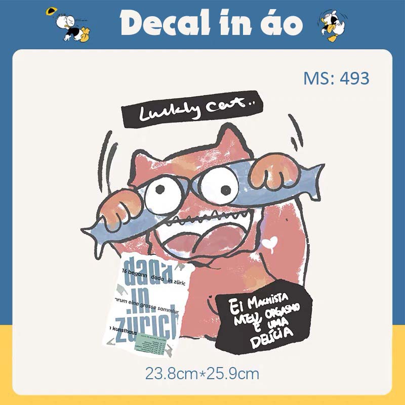 Iron image, heat press image, heat sticker, heat decal on shirt MS-493 ...