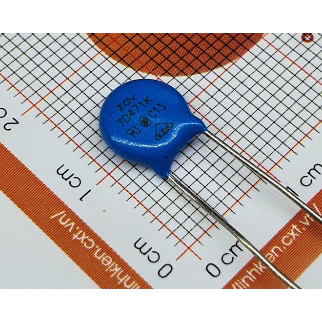 7D471K Varistor Surge Capacitor 470V 7mm | Shopee Philippines