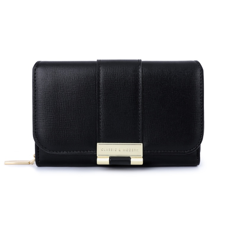 Seagloca Multifunctional Fashion Simple Multi-Digit Card Trifold Wallet ...