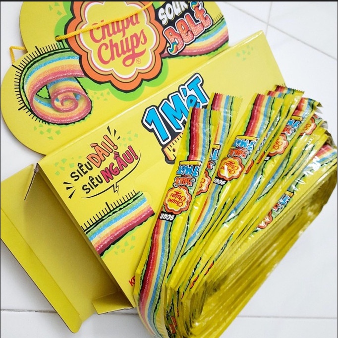 Chupa Chups Fruit Flavored Gummy Candy 1m odd 1 bar | Shopee Philippines