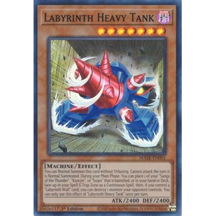 Labyrinth Heavy Tank - MAZE-EN001 - Super Rare 1st Edition | Shopee ...