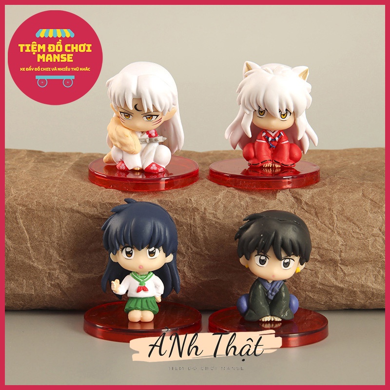Chibi Model Characters Inuyasha Sesshomaru Kagome Kikyo | Shopee ...