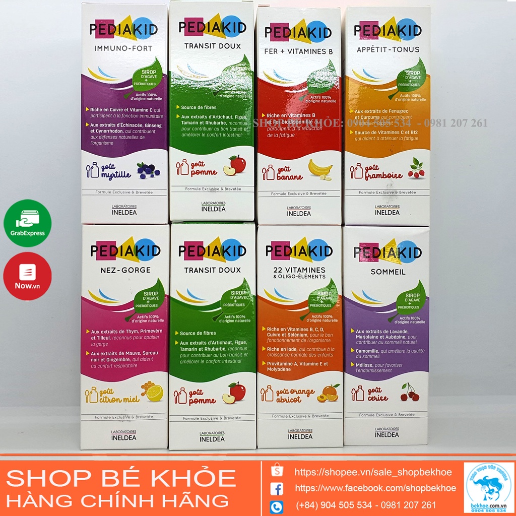 Pediakid 22 vitamins / Appetit tonus / Sommeil / Iron Fe + Vitamin B ...