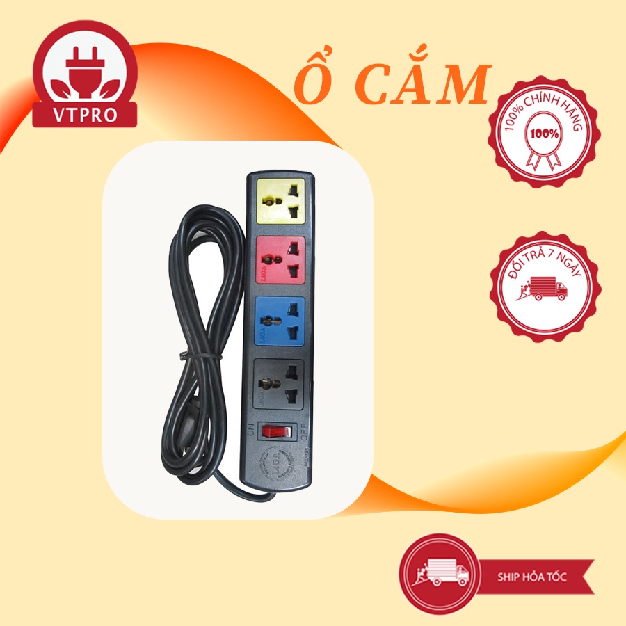 Lioa 3 Socket Power Socket And 4 3m, 5m Wire Socket [Genuine] | Shopee ...