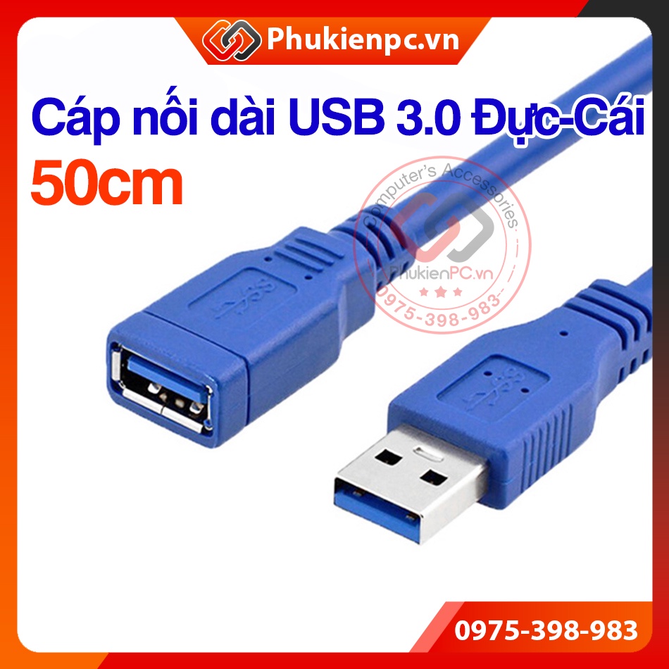 USB 3.0 Male to Female extension cable, 50cm-0.5m long for industrial ...