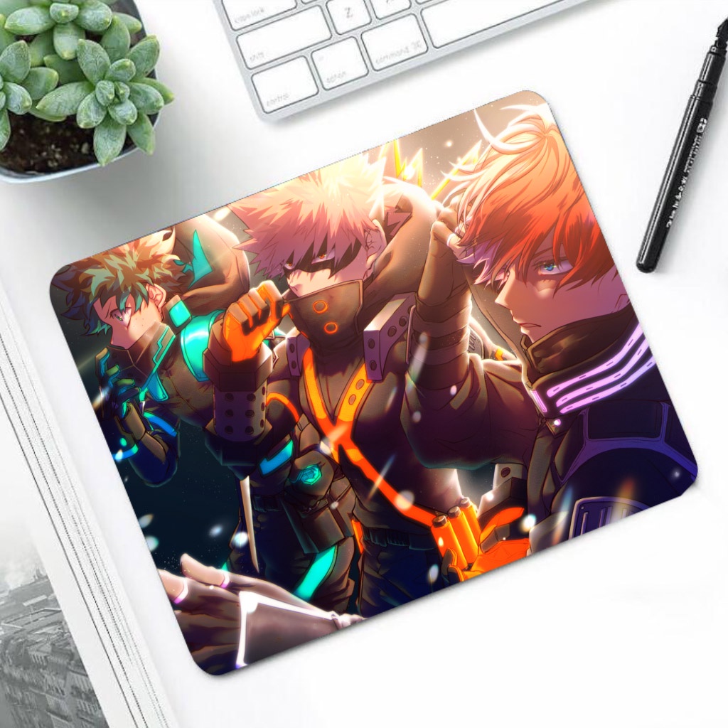 My Hero Academia Lady Nagant Dabi Mouse Pad Customization Free Picture ...