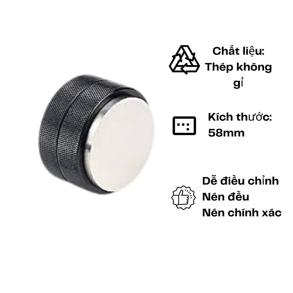 Tamper Rotate OCD 58mm Espresso Machine Compression Plane - Sam Horeca ...