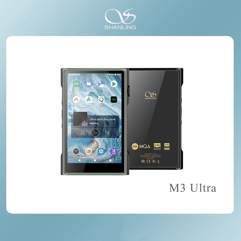 SHANLING M3 Ultra Hi-Res Android10 Portable HiFi Music MP3 Player DAP 8-Core QS 665 CPU ...