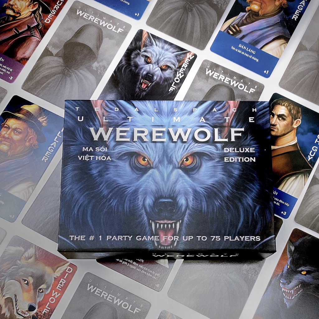 Werewolf ultimate Deluxe deck expands Vietnameseized 80 cards and ...