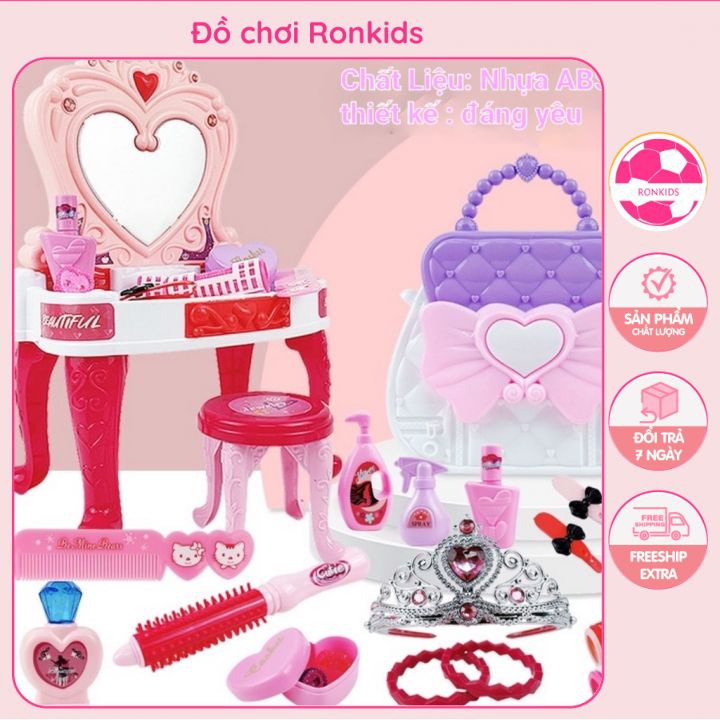 Dressing Set With Table For Girls Includes Many Details With Table And ...