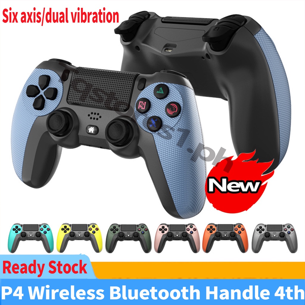 Tq 6 Axis Gyro Dualshock V4 High Quality Controller Bluetooth Wireless Gamepad For Android Ios