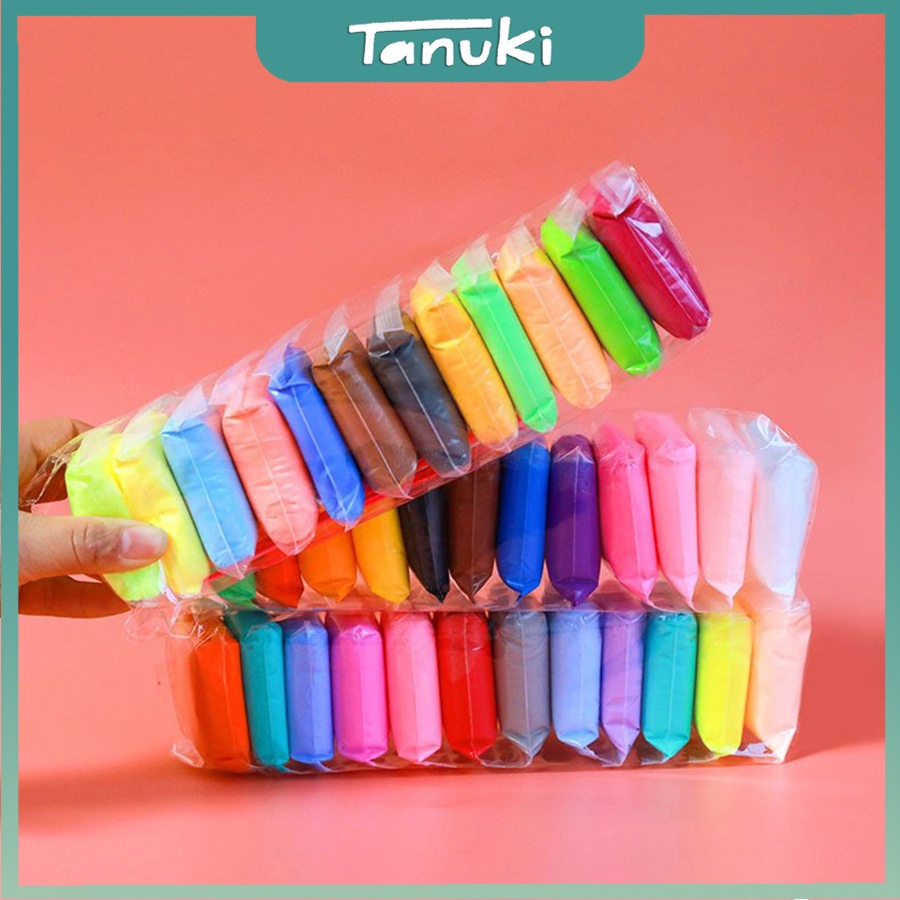 Super Lightweight Self-Drying Clay (set Of 12 / 24 / 36 Colors ...