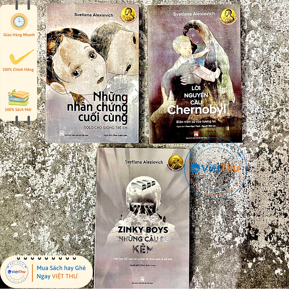 Book - Combo of 3 Chernobyl Prayer - The Last Witnesses - Zinky Boys ...