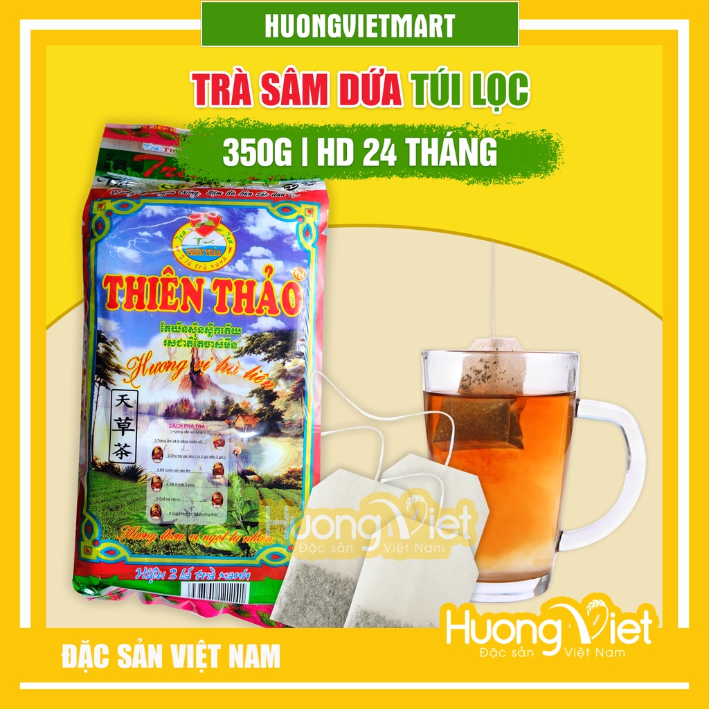 Thien Thao pineapple ginseng tea bag, Da Lat tea bag specialized for ...