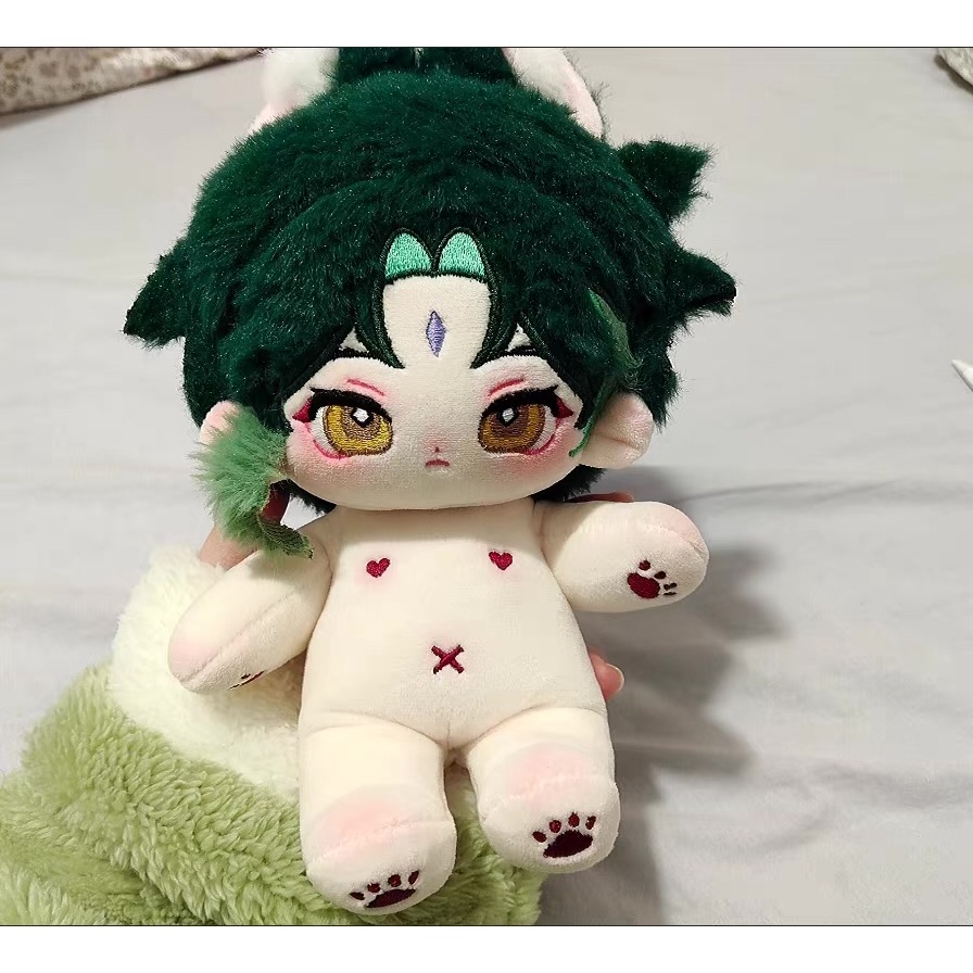 With Skeleton Anime Genshin Impact Xiao 20cm Cute Scaramouche Plush ...