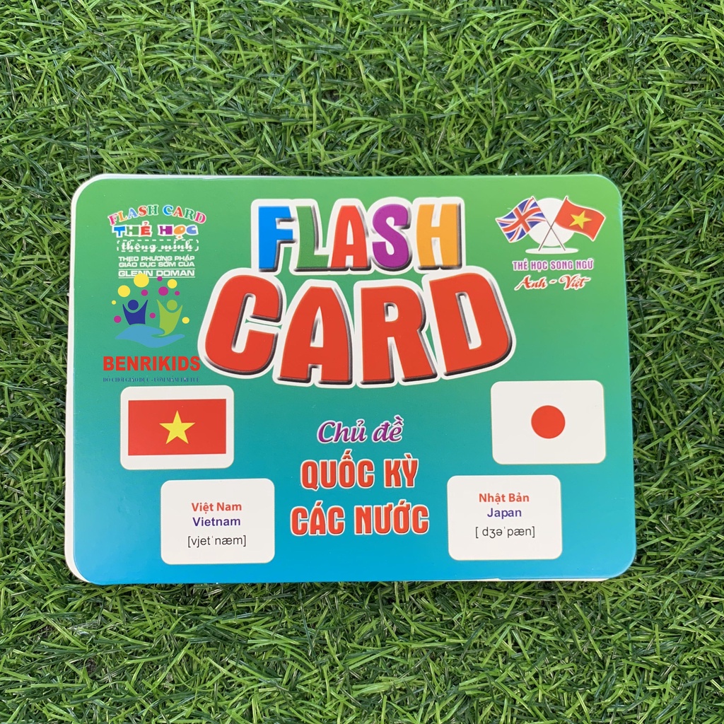 English-vietnamese Bilingual Smart Learning Cards Using the Glenn Doman ...