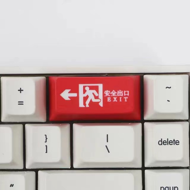 Keycap 2.0U Retractable Key Safety Export PBT Sublimation For ...