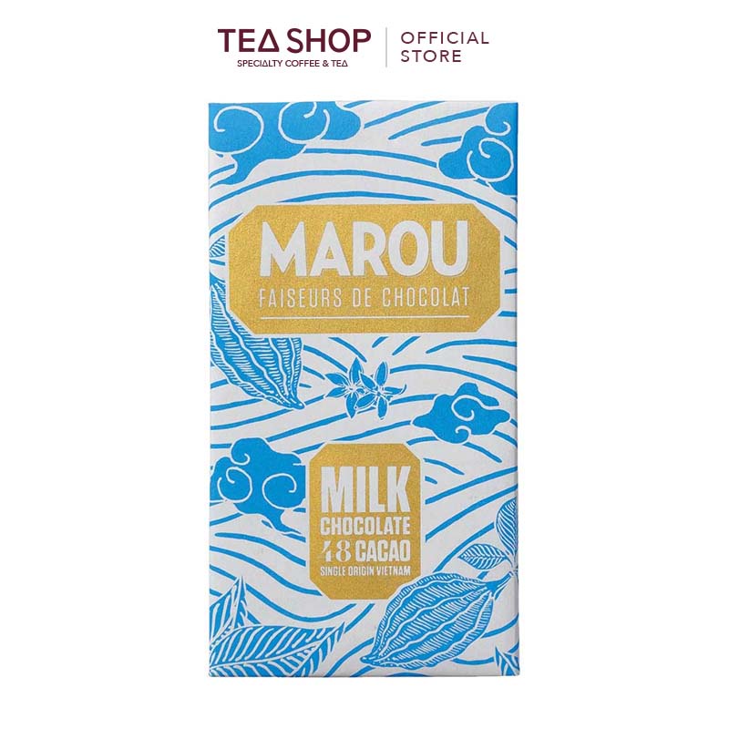 MAROU: Milk chocolate 48% cocoa - Bar 80g | Shopee Philippines