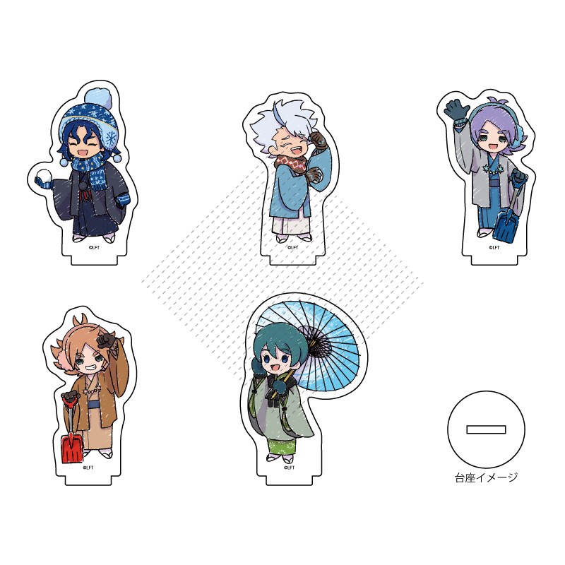 INAZUMA ELEVEN Anime Small Acrylic Stands Model Plate Kazemaru Ichirota ...