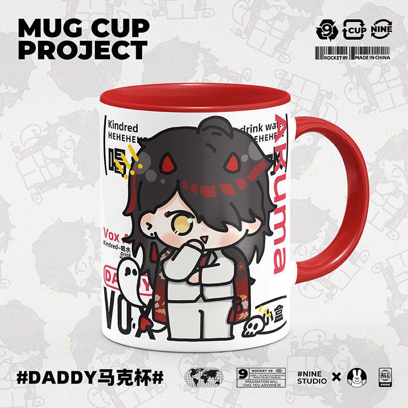 Nijisanji Luxiem Rainbow Club Original Mug Fan Vox Merchandise Pottery ...