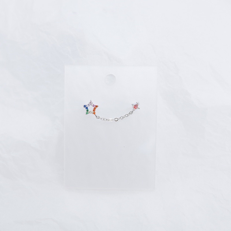 Star Chain Piercings 7 Colors • Lamontshop | Shopee Philippines