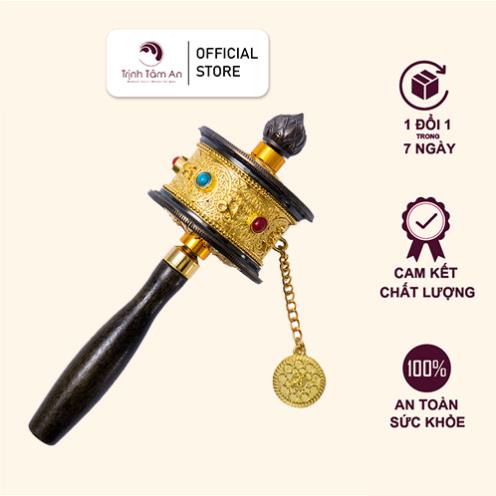 Dharma Jewel Sutra Wheel Trinh Tam An, Hand-held Dharma Jewel Sutra ...