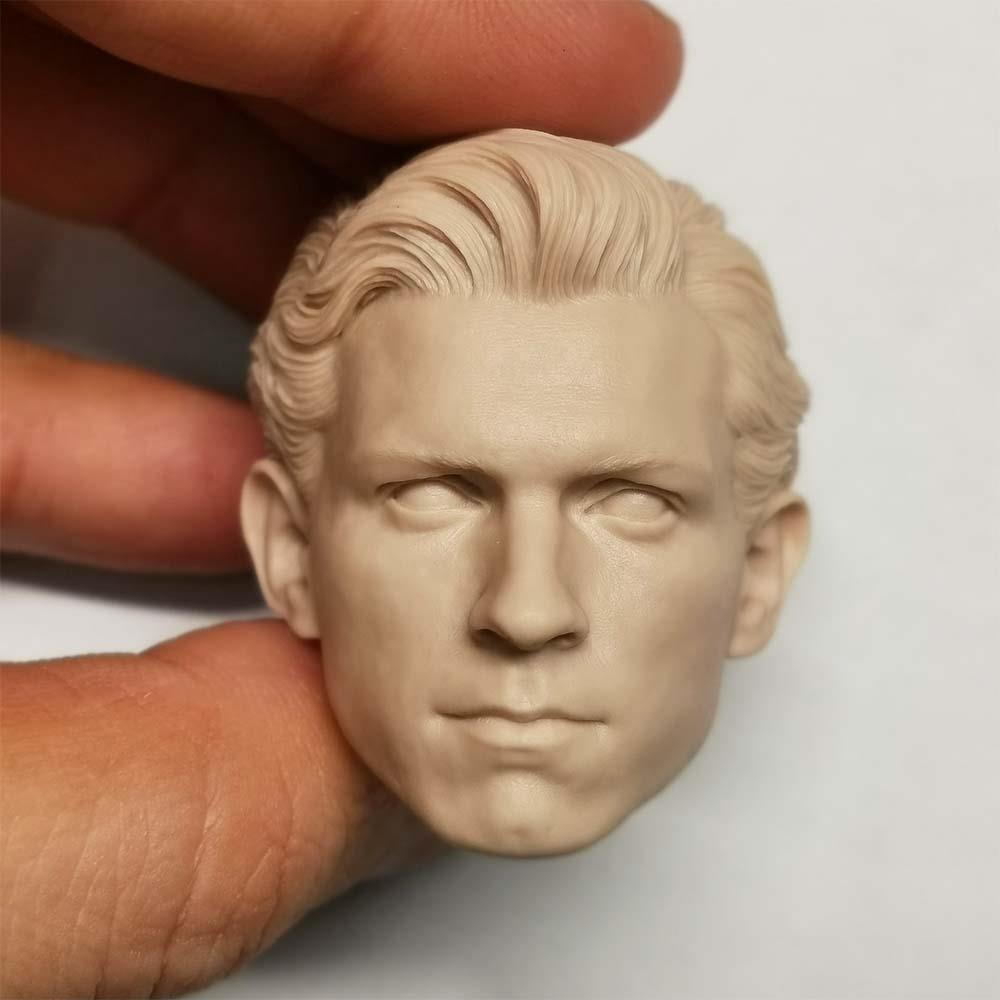 1/6 Spider-Man Dutch Bug Tom Helander Neckless Head Sculpture A ...