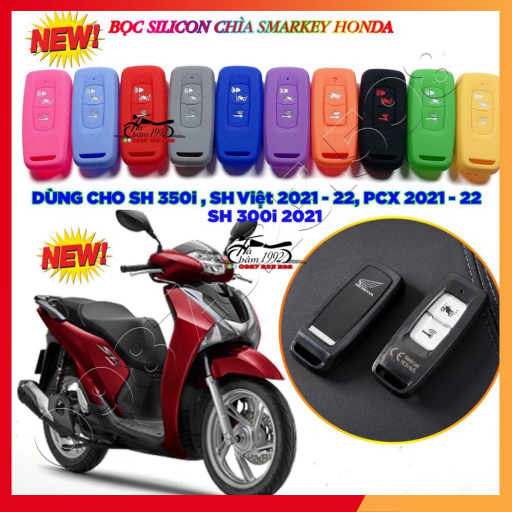 Smartkey Key Cover for Honda Sh 300i, Sh 350i, Sh Viet 21-23, Pcx 2021 ...