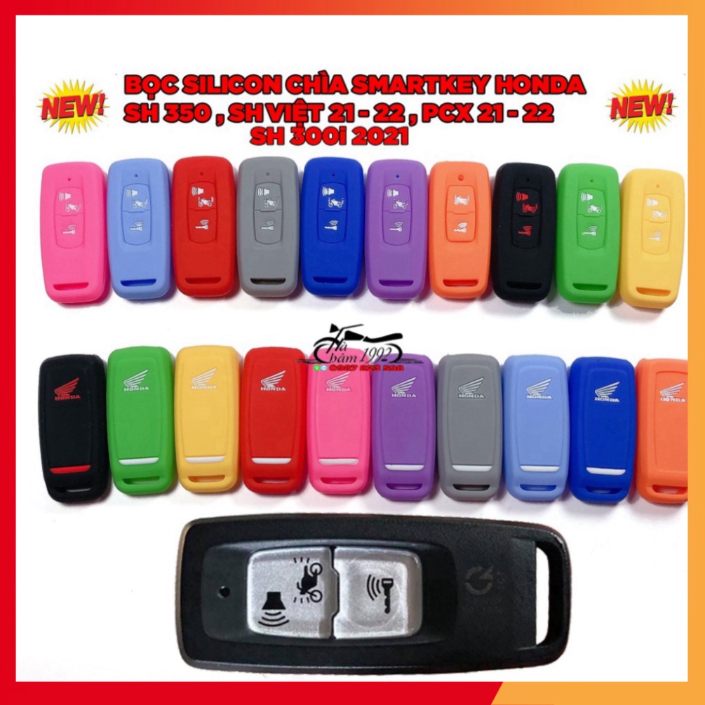 Smartkey Key Cover for Honda Sh 300i, Sh 350i, Sh Viet 21-23, Pcx 2021 ...