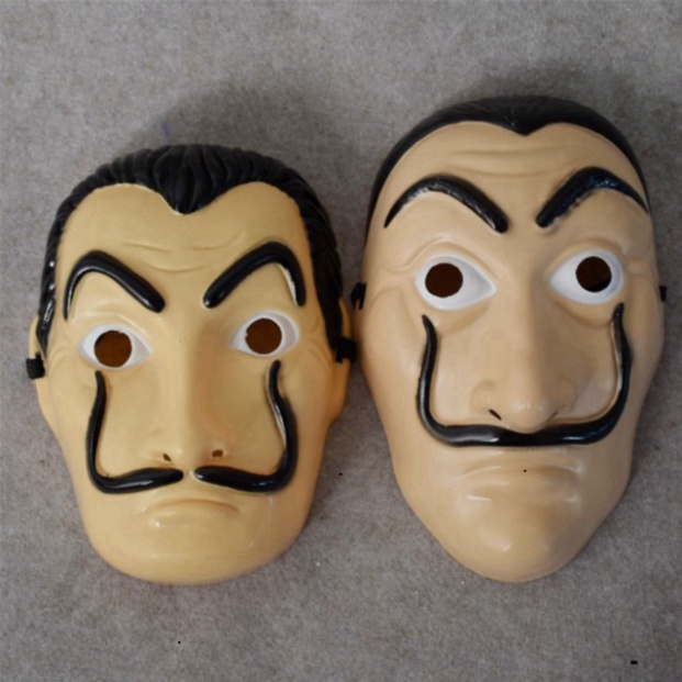 Money Heist Mask- New Salvador Dali Dali Salvador Dali Drama La Casa De ...