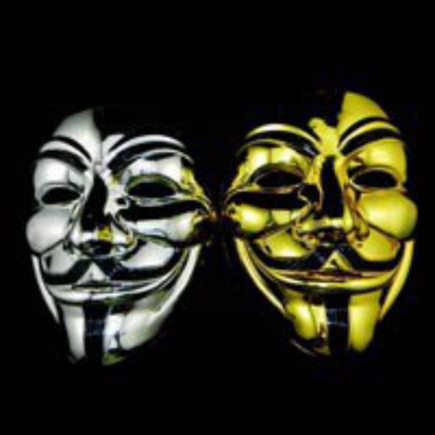 Gold And Silver Hacker Masks | Shopee Philippines